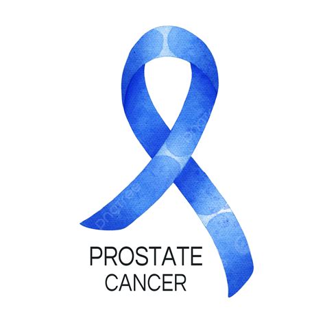 Prostate Cancer Ribbon Png Image Prostate Publicity Month Male Blue