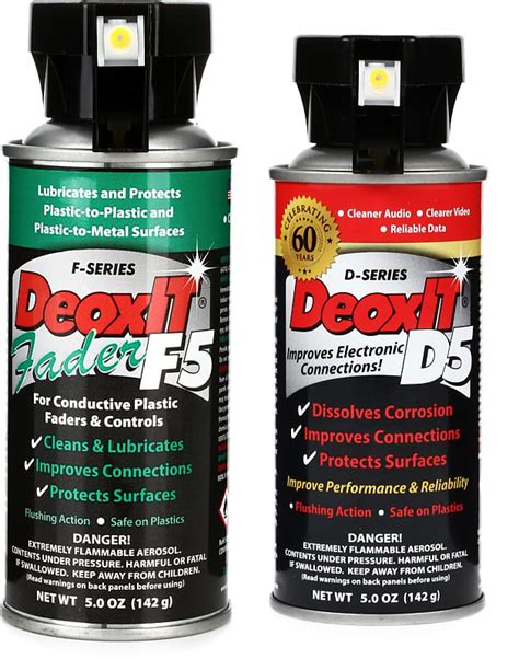 Caig Laboratories Deoxit D5 Contact Cleaner 5 Solution Reverb