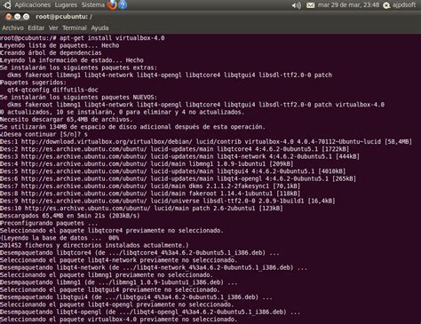 Virtualizar En Linux Instalar Virtualbox En Linux Ubuntu 10 10 64 Bits Proyecto A