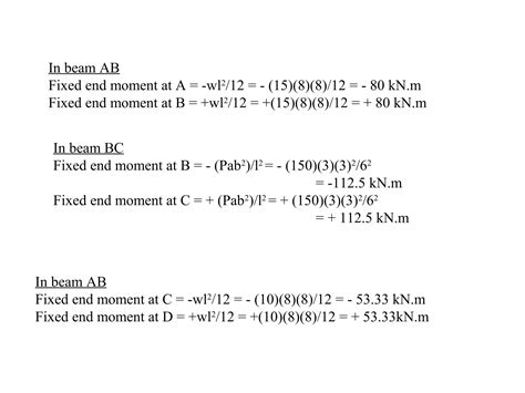 Moment Distribution Method Ppt Physics Science