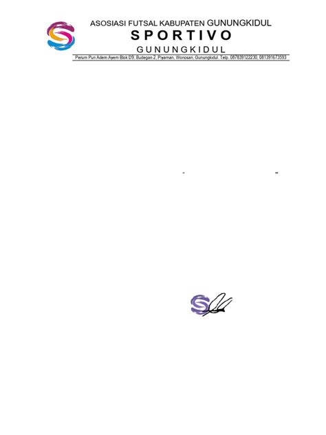 Surat Undangan Tm Suporter Piala Kemerdekaan Pdf