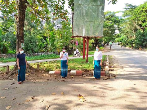 ရေးမြို့နယ်၌ ကိုဗစ် ၁၉ မျိုးဗီဇ ပြောင်း အိုမီခရွန် ရောဂါကြိုတင် ကာကွယ်ရေးကို မွန်ဘာသာစကားဖြင့