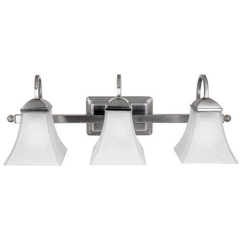 Upc 017801739961 Hampton Bay Bathroom Lighting 3 Light Brushed Nickel