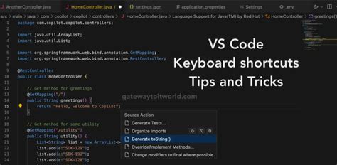 Vs Code Keyboard Shortcuts Tips Tricks Gateway To It World