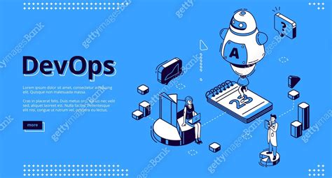 Devops Isometric Banner Development And Operation 이미지 1221531595