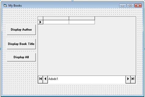 Visual Basic Lesson 27 Using Sql Queries In Visual Basic 6