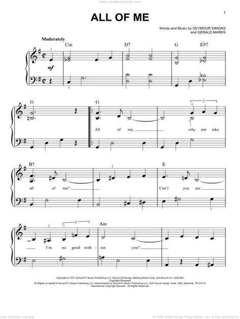 All Of Me Jazz Piano