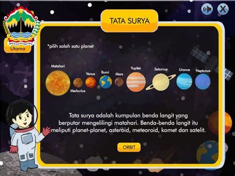 E Learning Pembelajaran Untuk Tata Surya Bptikp Provinsi Jawa Tengah