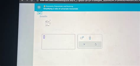 Solved Exponents Polynomials And Factoringsimplifying A