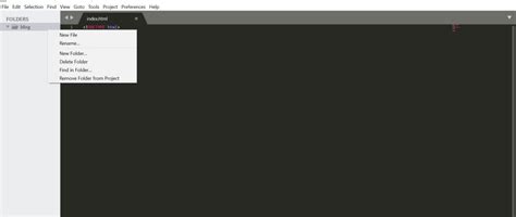 Membuat Folder Di Dalam Sublime Text Artikel Tentang It