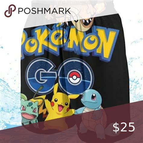 🆕pokemon Swimming Trunks Swim Trunks Trunks Pokemon
