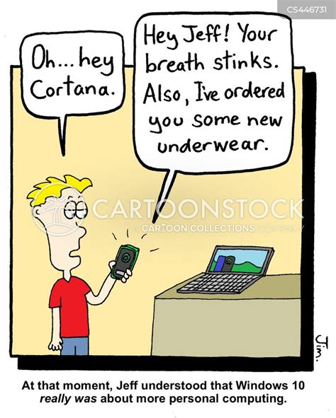 Personal Assistant Cartoon