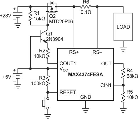 Transistor Comparator Circuit Using This Op Amp As A Comparator