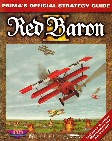 New Release Red Baron Ii The Official Strategy Guide 1997 Pc