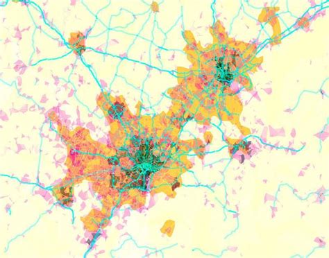Prettymaps Dcbaltimore Cartography Art Data Visualization Design