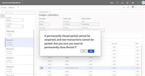 Dynamix Tip Revert To Open A Permanently Close Period Status Ms Dynamic Millennial