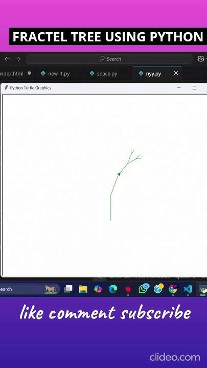 Drawingtreeusingpython Shorts Viralvideo Python Codingtutorial