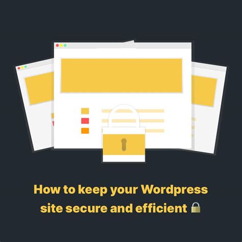Jakz Aizzat On Linkedin How To Keep Your Wordpress Site Secure And Efficient Wordpress Has Become