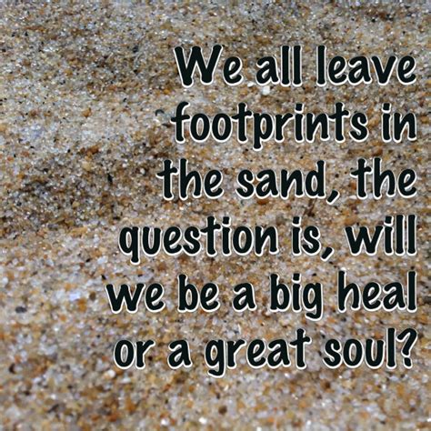 Footprints In The Sand Quote