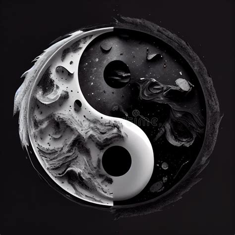 Abstract Yin Yang Symbol Stock Illustration Illustration Of Balance