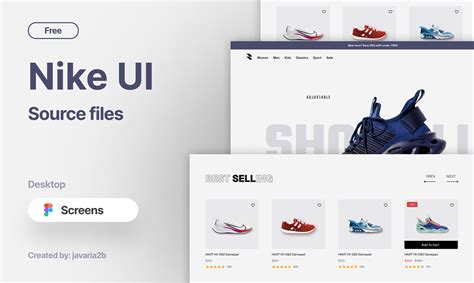 Nike Ui Inspiration Free Ui Recreated Community Figma
