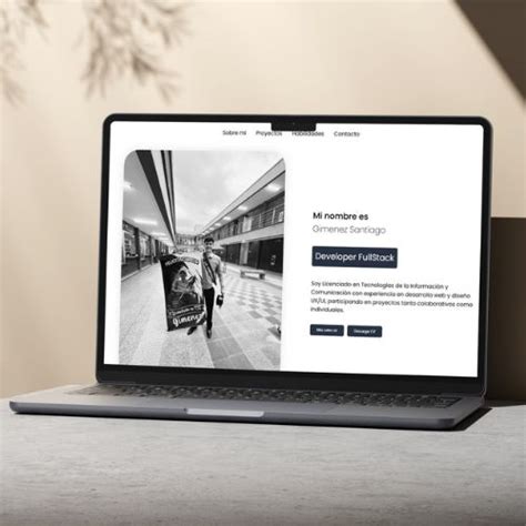 Desarrolloweb Uxui Frontend Backend Portfolio Linkedin Fullstack Santiago Gimenez