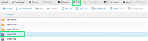 WordPress Htaccess File Location Create Example