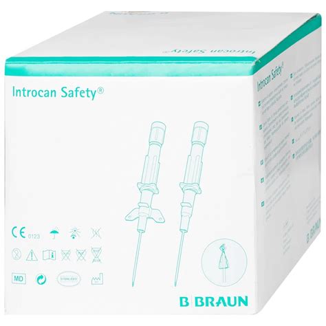 Kim Luồn Tĩnh Mạch Introcan Safety® 24g B Braun 50 Cái Hệ Thống Nhà