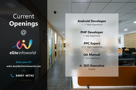 Hey Folks We Are Expanding And We Have Multiple Job Openings At Elite