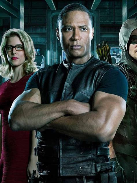 John Diggle Arrowverse Leather Vest Bay Perfect
