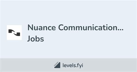 Nuance Communications Jobs Levels Fyi
