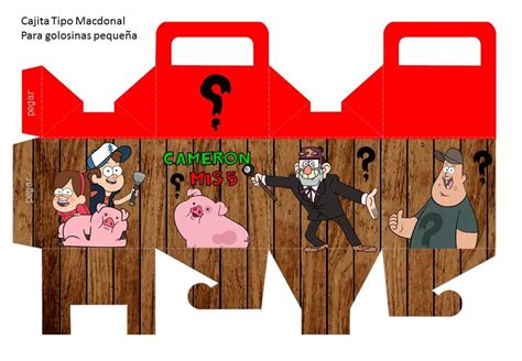 Kit Imprimible Para Tu Fiesta De Gravity Falls 5900 En Mercado