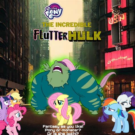 The Incredible Flutterhulk Cover By Marvelous554 On Deviantart