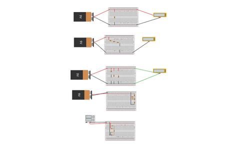 Circuit Design Práctica 1 Circuitos Tinkercad