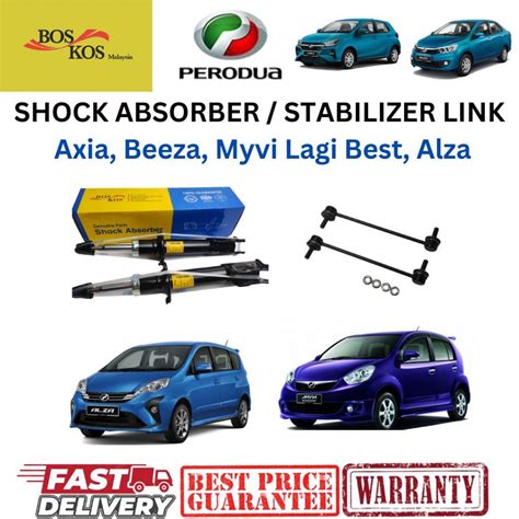 Absorber Perodua Front Rear Axia Beeza Myvi Lagi Best Alza