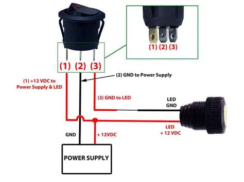 3 Pin Switch Diagram