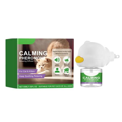 Cat Pheromone Calming Diffuser Cat Calming Diffuser Kit Effectively Relieves Anxiety Stress