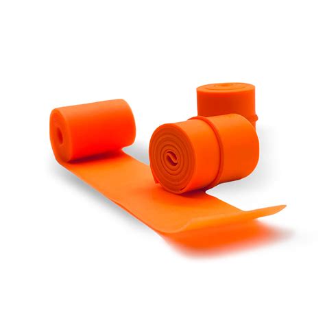 10048 Phlebotomy Tourniquet Rolled And Banded Orange 1x18 Tpe