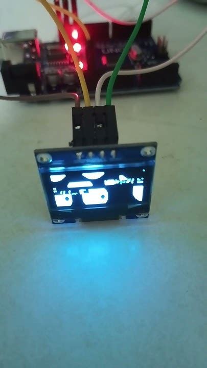 96 12864 Oled Display Robotic Eyes Arduino Uno Animation Arduino