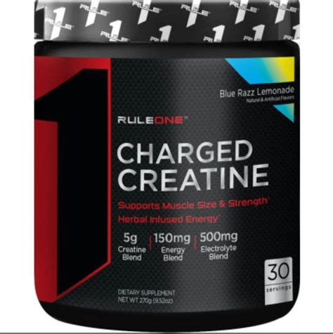 RULE1 R1 CHARGED CREATINE (30 SERVINGS) | Lazada PH