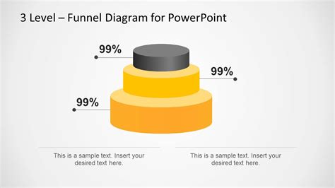 Level Stacked Funnel Diagram Template For PowerPoint SlideModel