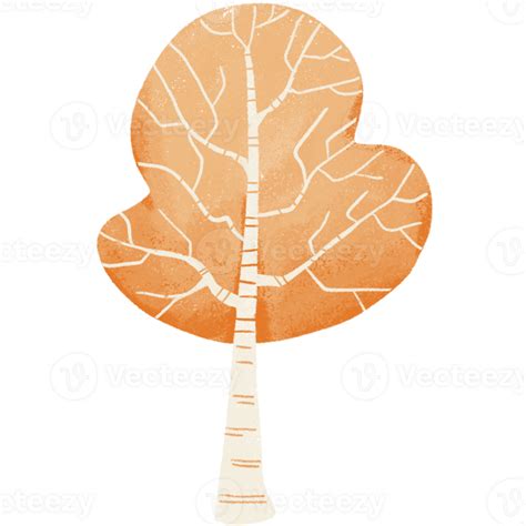Orange Tree Clipart Tree Element Tree Drawing 35087839 Png