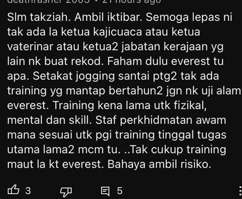 Perihal Pendaki Gunung Everest Ketua Jpam Yang Meninggal Dunia Ketika Pendakian R