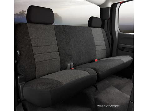 Dsi Automotive Oe Custom Seat Cover Tweed Charcoal Split Seat