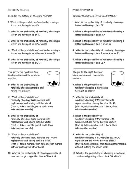 Math Probabilities Doc Science