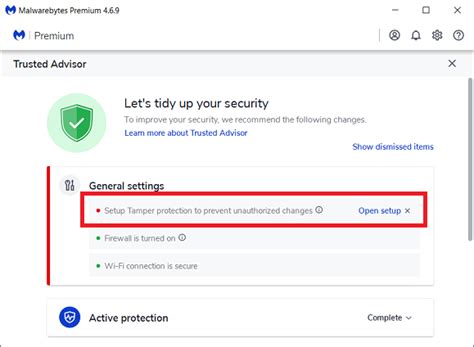 Mb V469 Trusted Advisor Alerts For Tamper Protection Have Returned