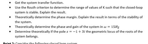 Solved Consider The Following Bode Plot Figure Of An Chegg