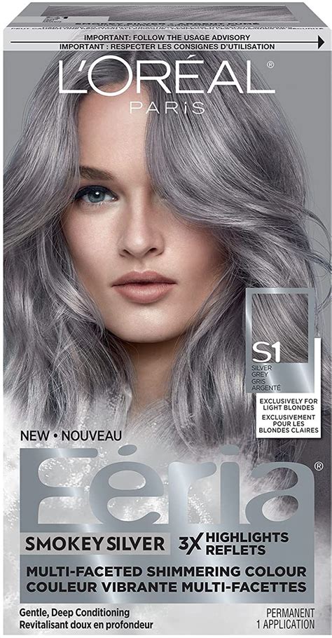 Silver Grey Hair Dye Artofit