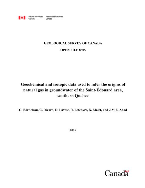 Pdf Geochemical And Isotopic Data Used To Infer The Origins Of