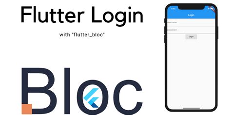 Flutter Login Tutorial With Flutterbloc” By Felix Angelov Flutter Community Medium